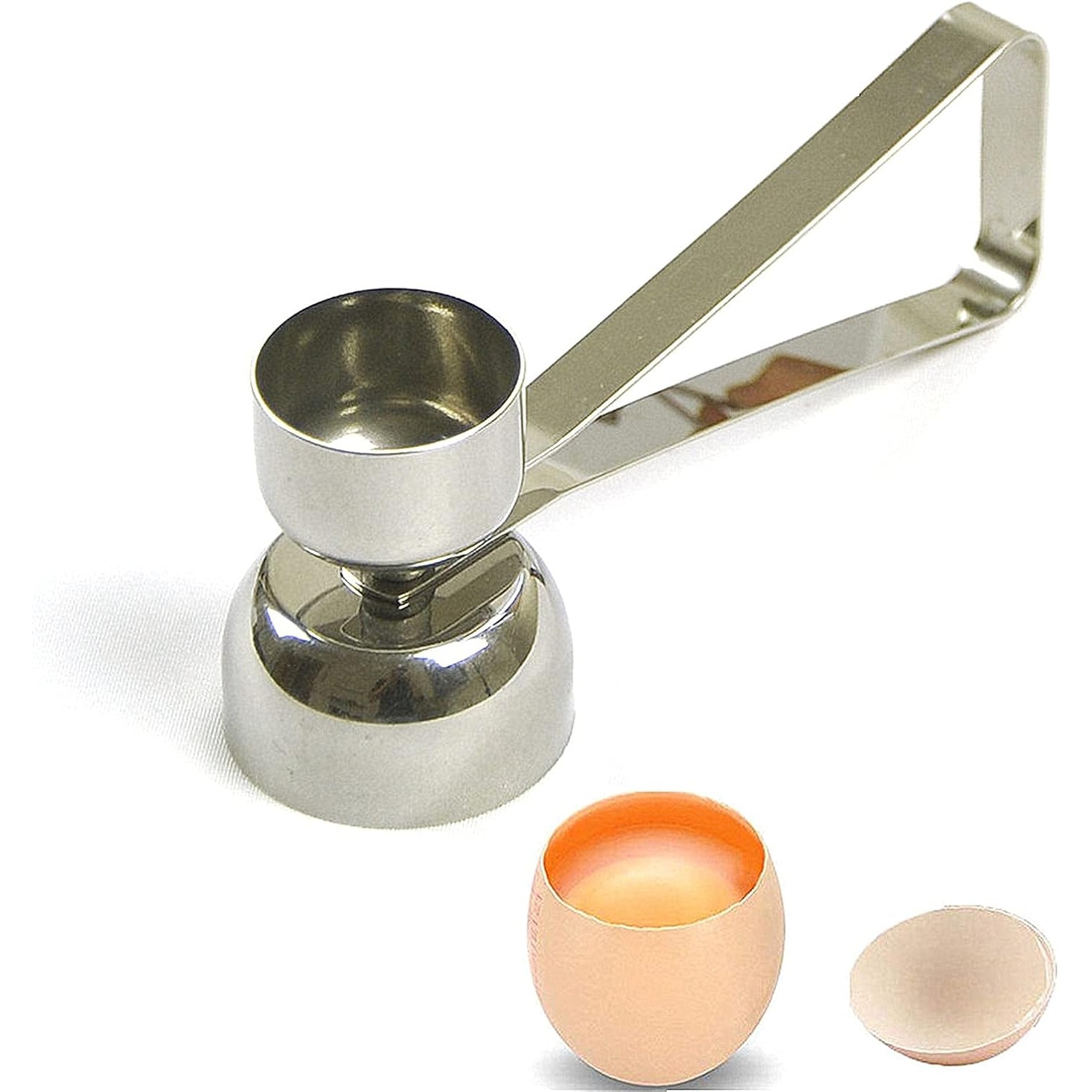 Taiator de coaja de oua, Enforose, din inox, usor de curatat - eMAG.ro