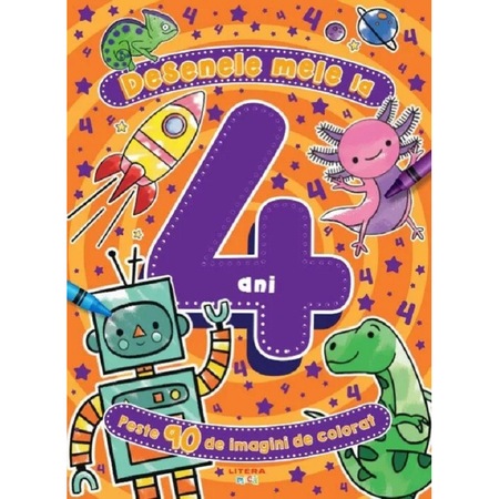 Desenele Mele La 4 Ani. Peste 90 De Imagini De Colorat - eMAG.ro