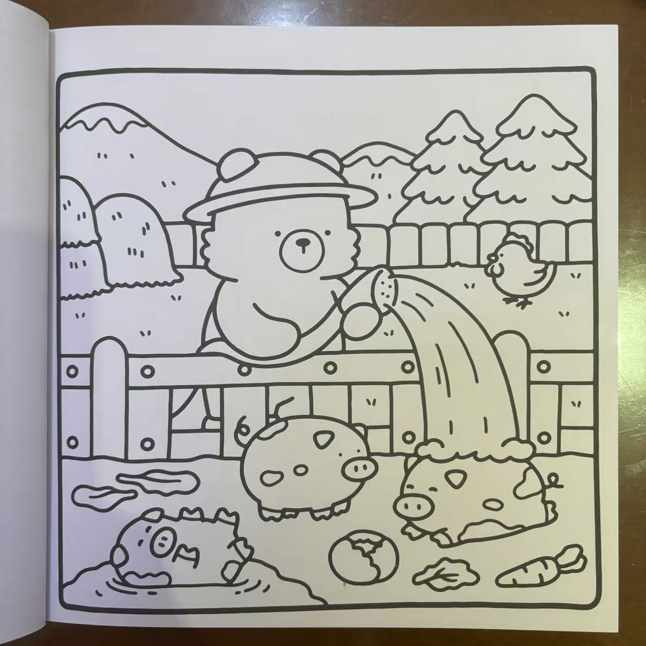 Carte de Colorat, FUZZY HYGGE 1, Coperta Cartonata, Desene Haioase ...