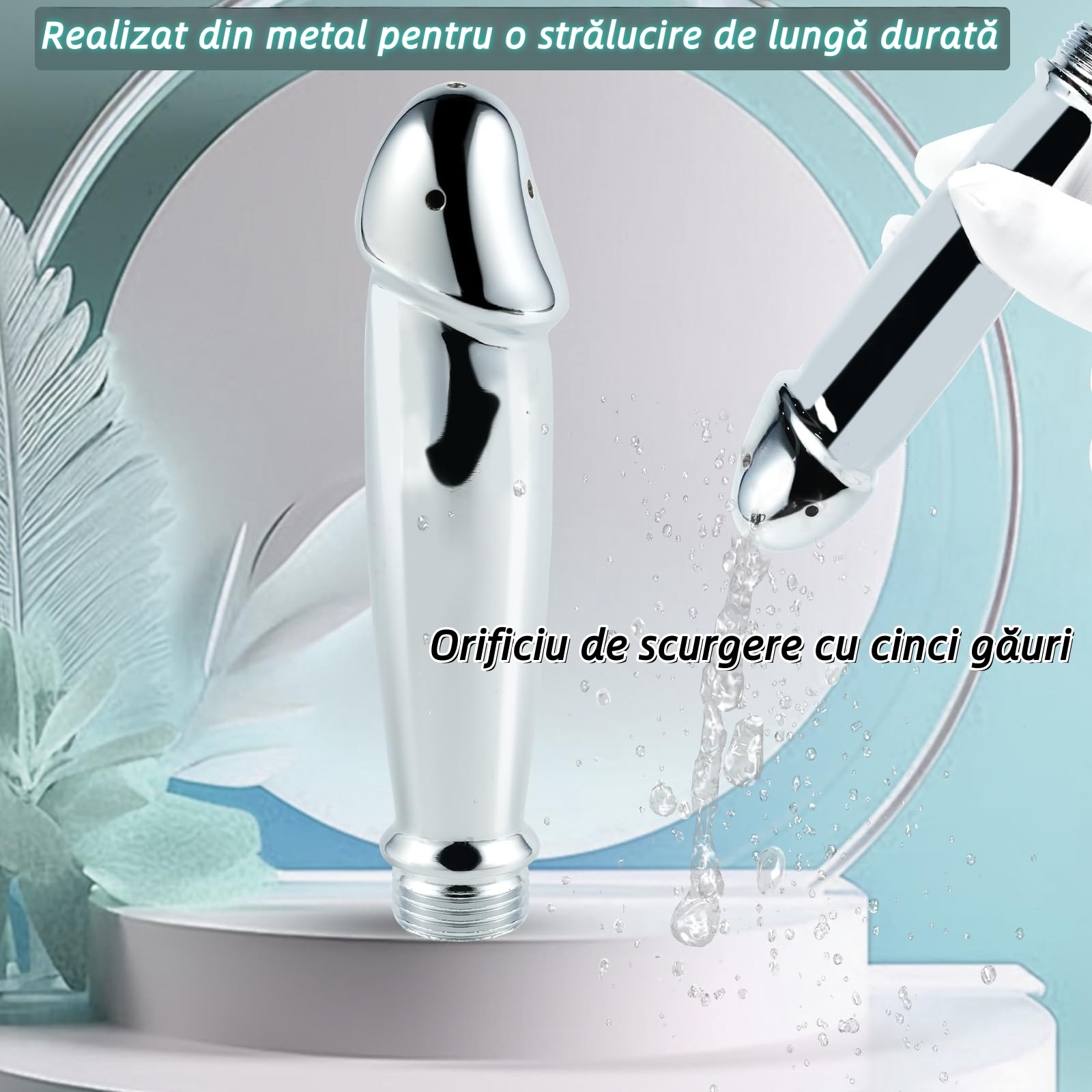 Set irigator pentru clisma, dus enema, Curatator anal sau vaginal ...