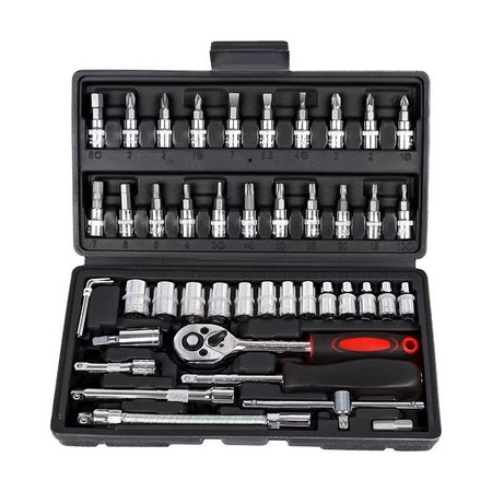 Chei tubulare Set 46 de Piese, Flippy, Trusa Scule de Reparatii Auto ...
