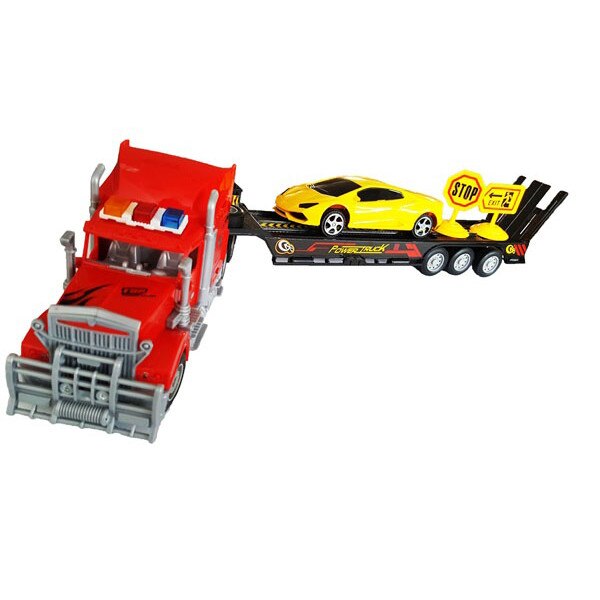 TIR cu telecomanda si masinuta inclusa - eMAG.ro