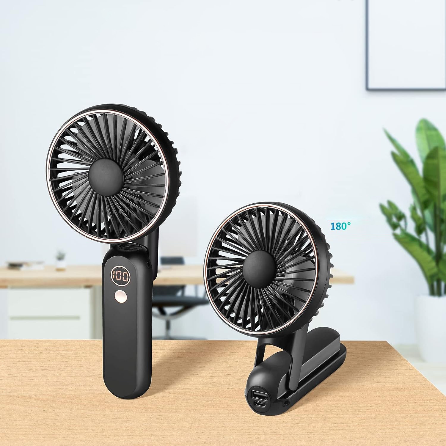 Ventilator Ultra Portabil, lynker, Ventilator USB, Mini Ventilator portabil pliabil mic ...