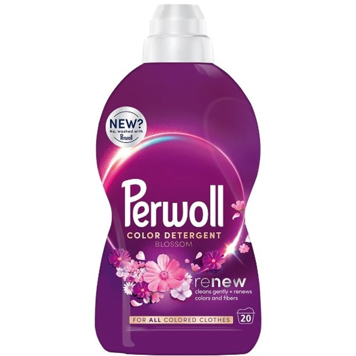 Set 2 x Detergent Lichid Perwoll Renew Blossom, 20 Spălări, 1 l - eMAG.hu