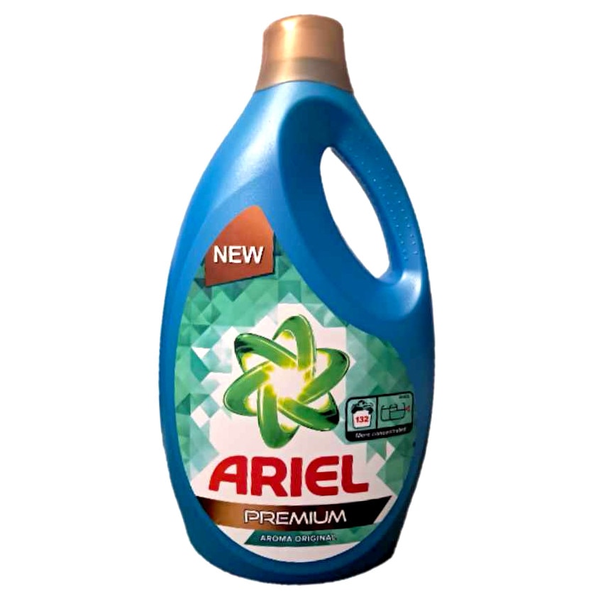 Ariel Premium автоматичен перилен препарат 132 пранета, 5.775 л - eMAG.bg