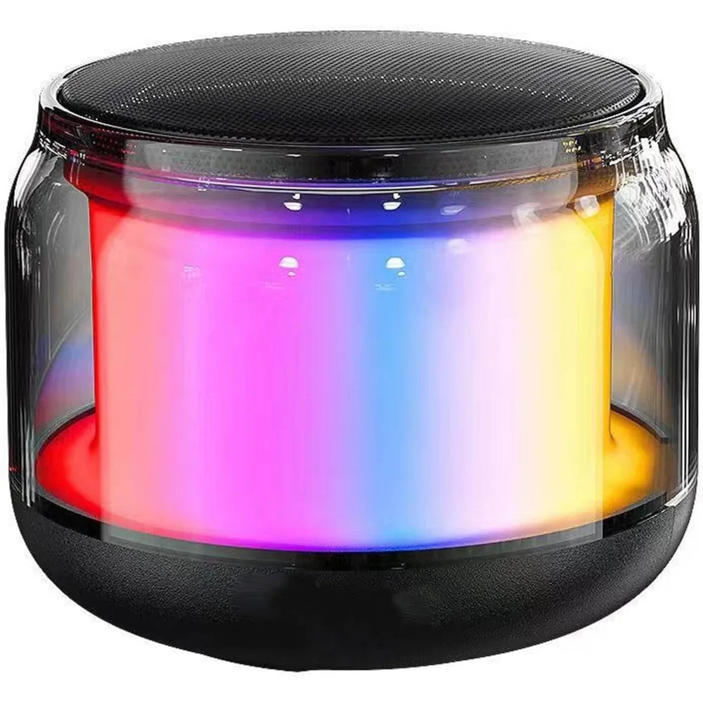 Boxa Bluetooth cu Lumini RGB, Bass Profund, Mini Boxa Portabila ...