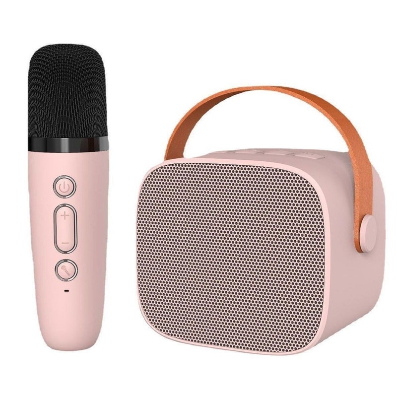 Set Boxa Bluetooth 5.3 Karaoke Cu 1 Microfoane Wireless, Pentru Adulti ...