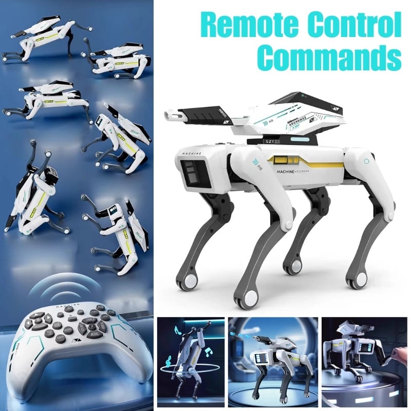 Robot Caine Inteligent iUni 8006 cu Bile din Hidrogel, Expandabile in ...