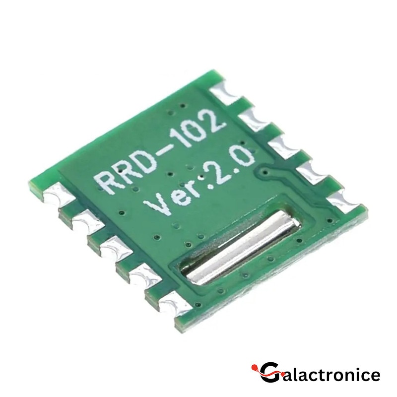 Modul radio FM stereo RDA5807M, RDS compatibil Arduino, ESP32 sau STM32 ...