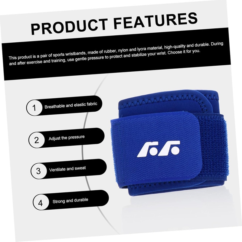 Протектори за китки, сини, 41x5 см - eMAG.bg