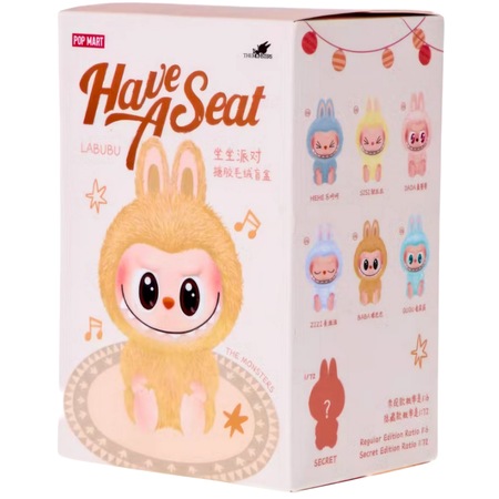 Breloc surpriza, Labubu, colectia Have a seat, plus, design unic, 15 cm ...