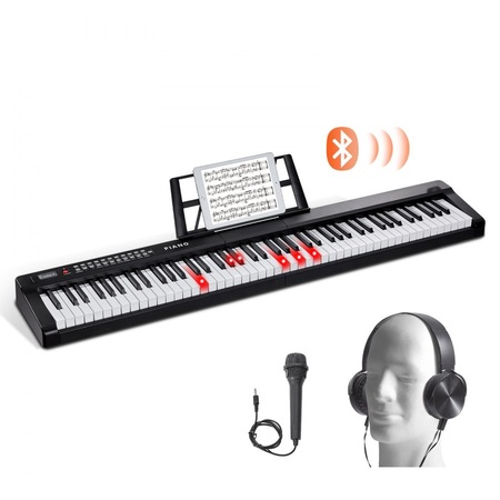 Orga Electronica, Model cu 88 Clape, Portabila, 1000 Tonuri, 1000 ...