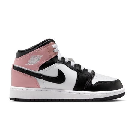 Pantofi sport Jordan Air Jordan 1 Mid BG Alb Negru Roz 38 EU - eMAG.ro