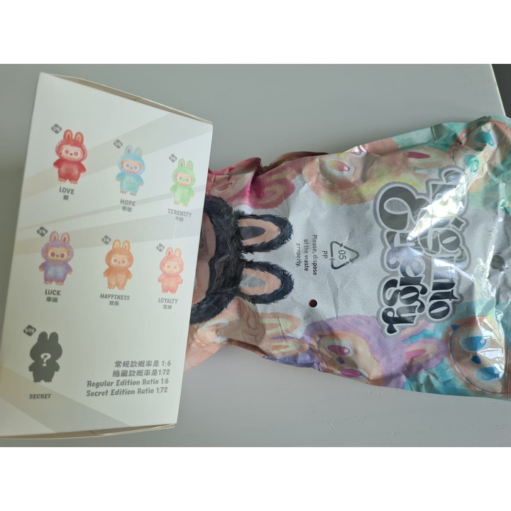 Jucarie de plus premium Breloc Labubu de colectie, Big Into Energy ...