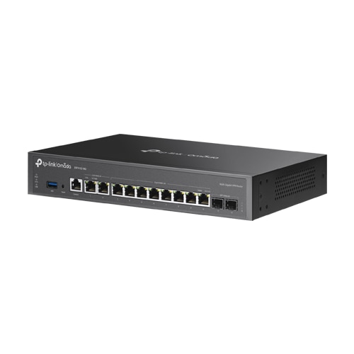 VPN router, 2 x RJ45 2.5G, 2 x SFP gigabit, 8 x RJ45 gigabit, 1 x USB ...