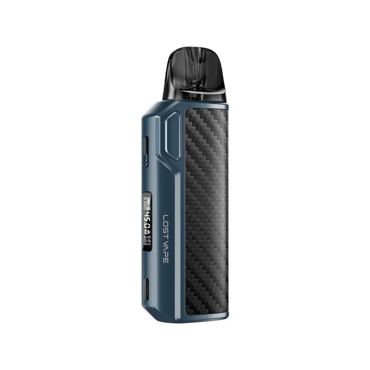 Kit Lost Vape Thelema Elite DM45 1500 mAh 45 w Dual Mesh – Blue Carbon ...