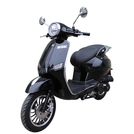 Scuter benzina, motor 49CC, model BSK-Pablo, culoare negru, CIV inclus ...