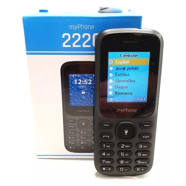 Telefon clasic ecran LCD 1.77” dual SIM tastatura cu butoane tehnologie ...