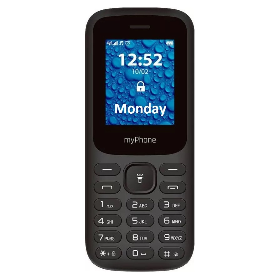 Telefon clasic ecran LCD 1.77” dual SIM tastatura cu butoane tehnologie ...