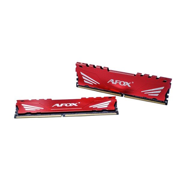 Memorie RAM AFOX 32GB DDR4 3200MHz (2X16GB) Rosu, Dual Channel, CL16 ...