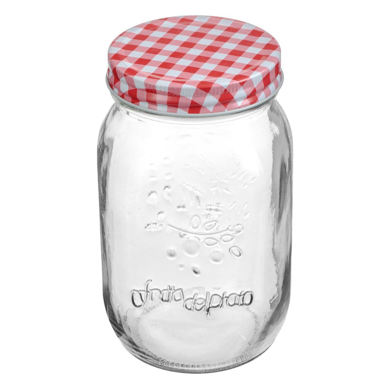 Borcan din sticla cu capac metalic 1000ml - eMAG.ro