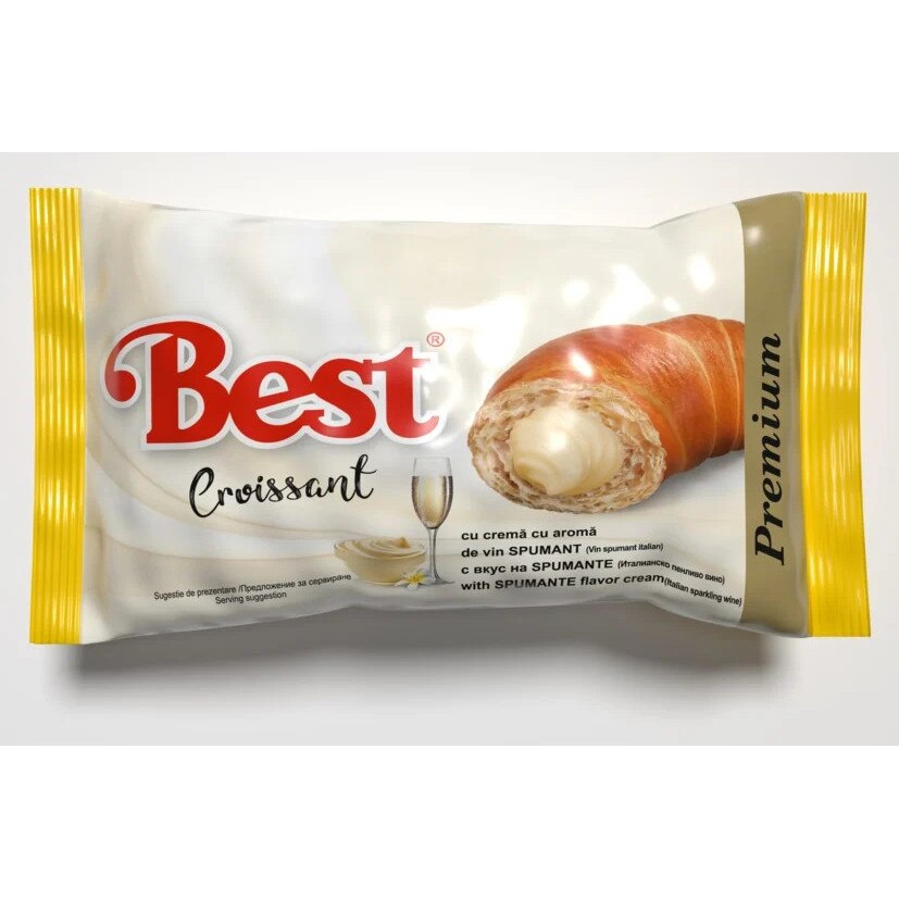 Croissant cu vin spumant, Best, 30 X 50gr - eMAG.ro