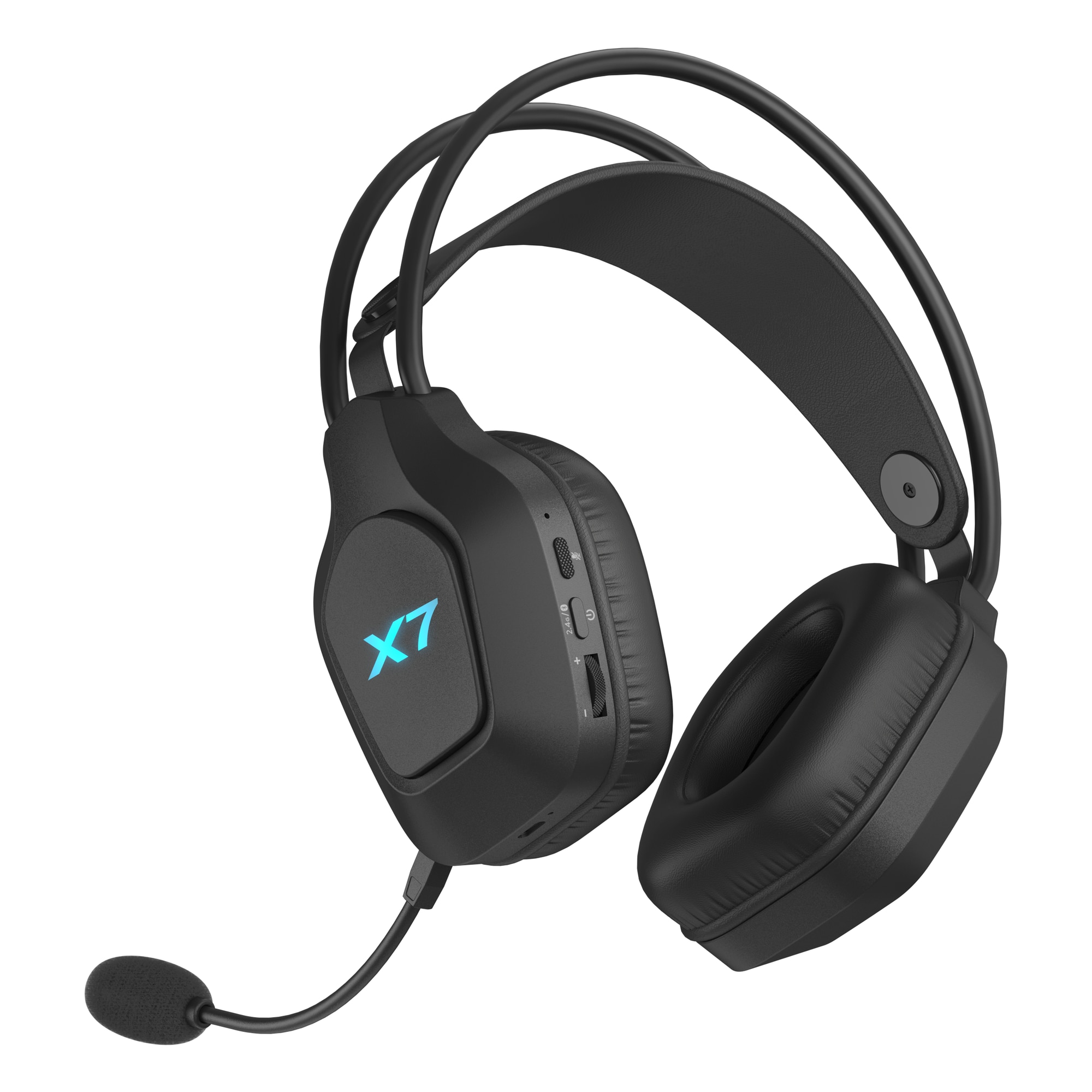 Casti wireless de gaming A4tech X7 XR-200, Bluetooth, RGB, Negru - eMAG.ro
