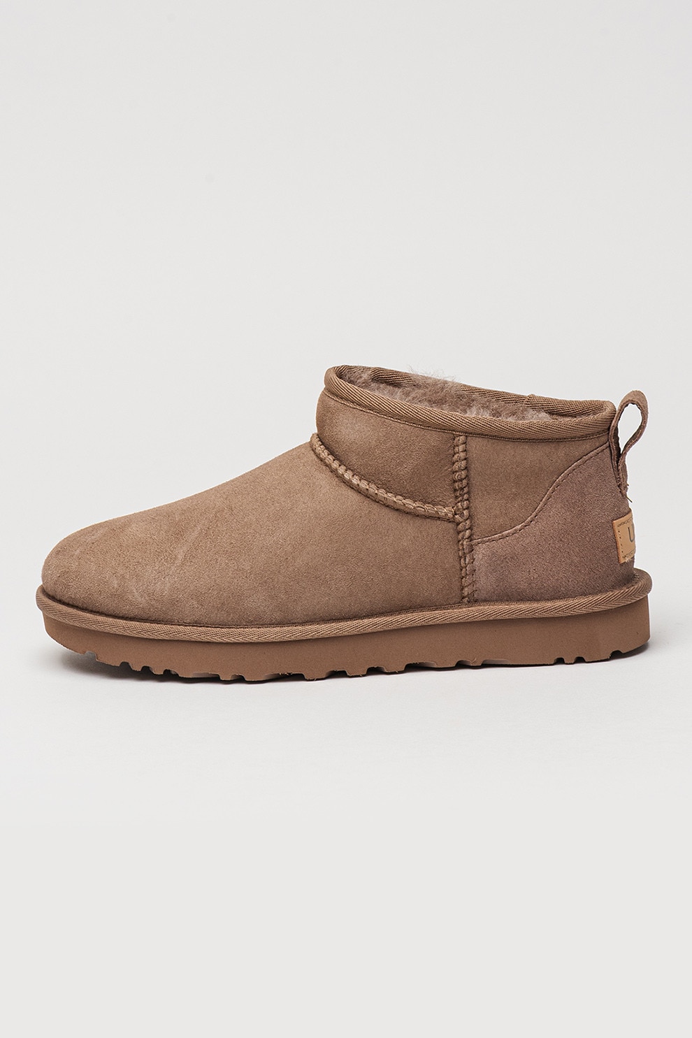 UGG, Ghete slip-on de piele intoarsa cu finisaj rezistent la apa ...