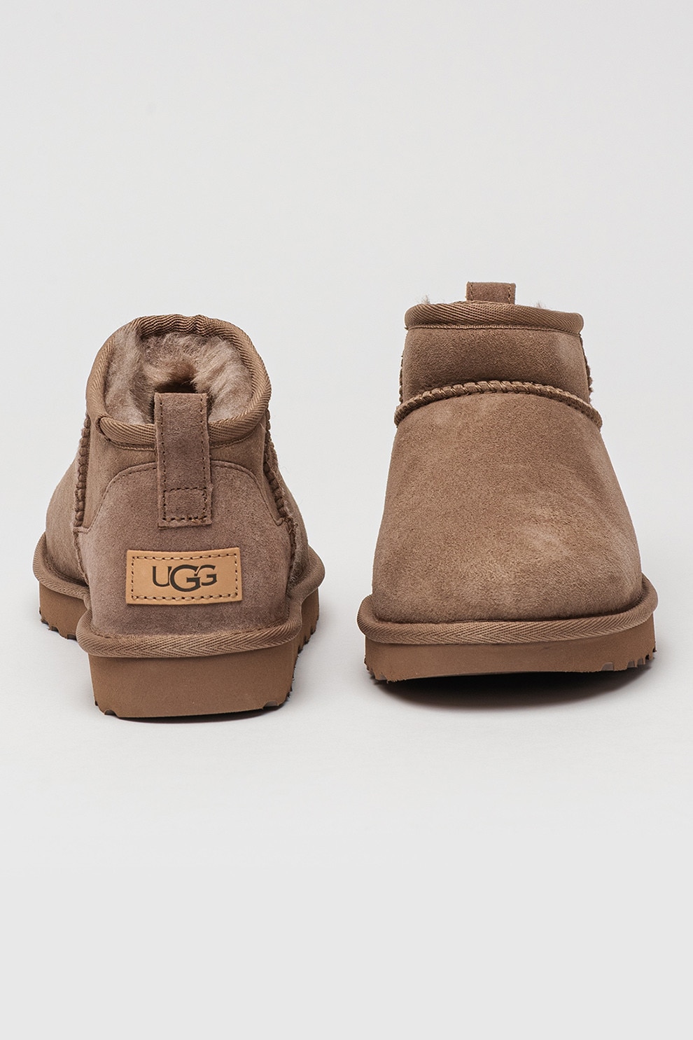 UGG, Ghete slip-on de piele intoarsa cu finisaj rezistent la apa ...