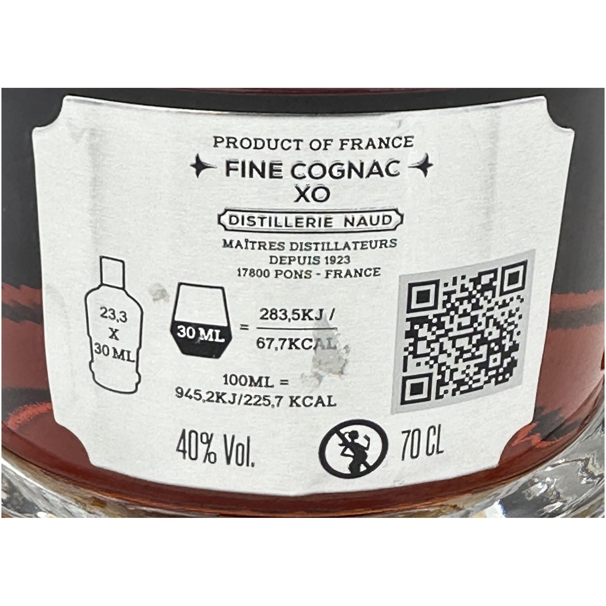 Coniac Naud XO, cu cutie, 40%, 0.7l - eMAG.ro