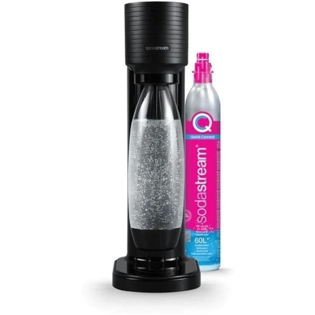 Masina de soda Sodastream Gaia, neagra, cana filtranta - eMAG.ro