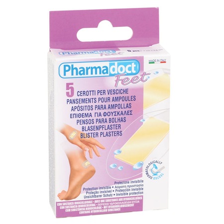 Plasture hidrocoloid pentru vezicule si bataturi Pharmadoct, cutie cu 5 ...
