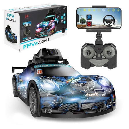 Masina cu camera wifi, vizualizare live, iluminare led, drift ...