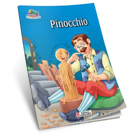 Pinocchio - Carte de colorat A5 - eMAG.ro