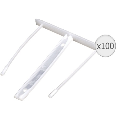 Alonja de mare capacitate, 500 coli, alb, 100 bucati/set, Fellowes ...
