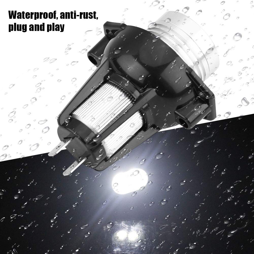 2 db LED Angel Eyes izzó készlet BMW E90 E91-hez, 10W, fehér, vízálló ...