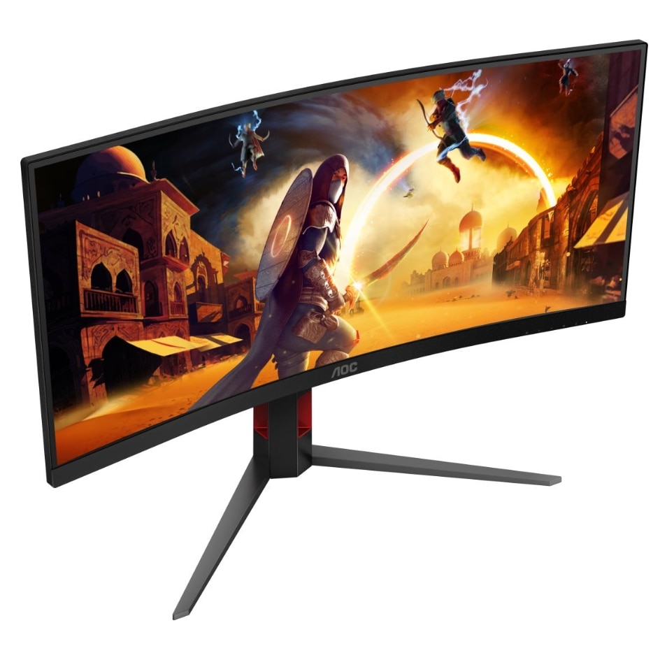 Monitor Gaming Fast VA LED AOC 34" CU34G4, UWQHD 3440x1440, HDMI ...