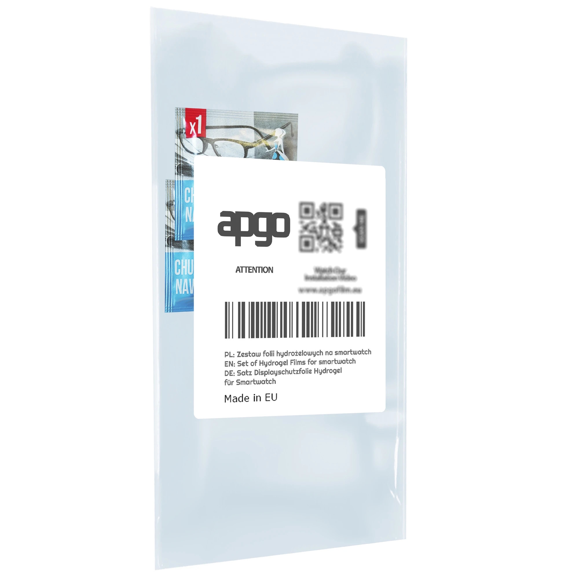 Set de 3 folii de protecție hidrogel APGO pentru ceas Techone Wand Pro ...