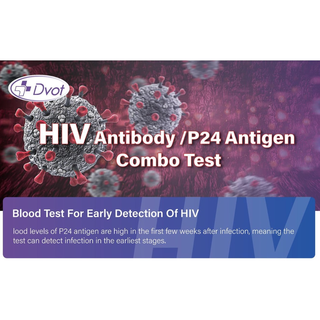 HIV 1+2 P24 antigén tesztkészlet, CHIGOODS, Vérvizsgálati módszer, HIV ...
