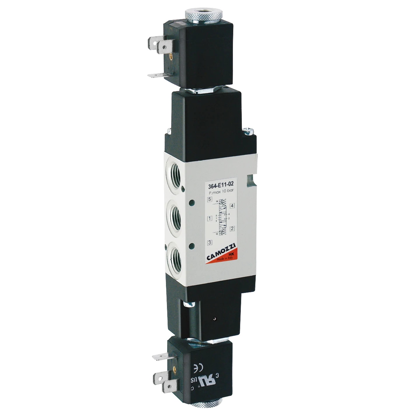 Electrovalva electropneumatica-5/3 CC-1/4 -sol sol 364-011-02 ...