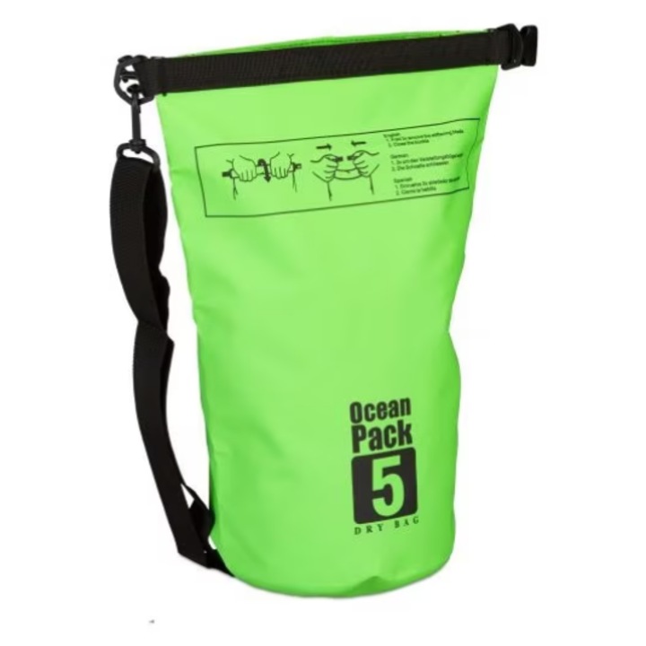 Sac Etans Ocean Pack 5L – 100% Impermeabil, Protectie Contra Apelor ...