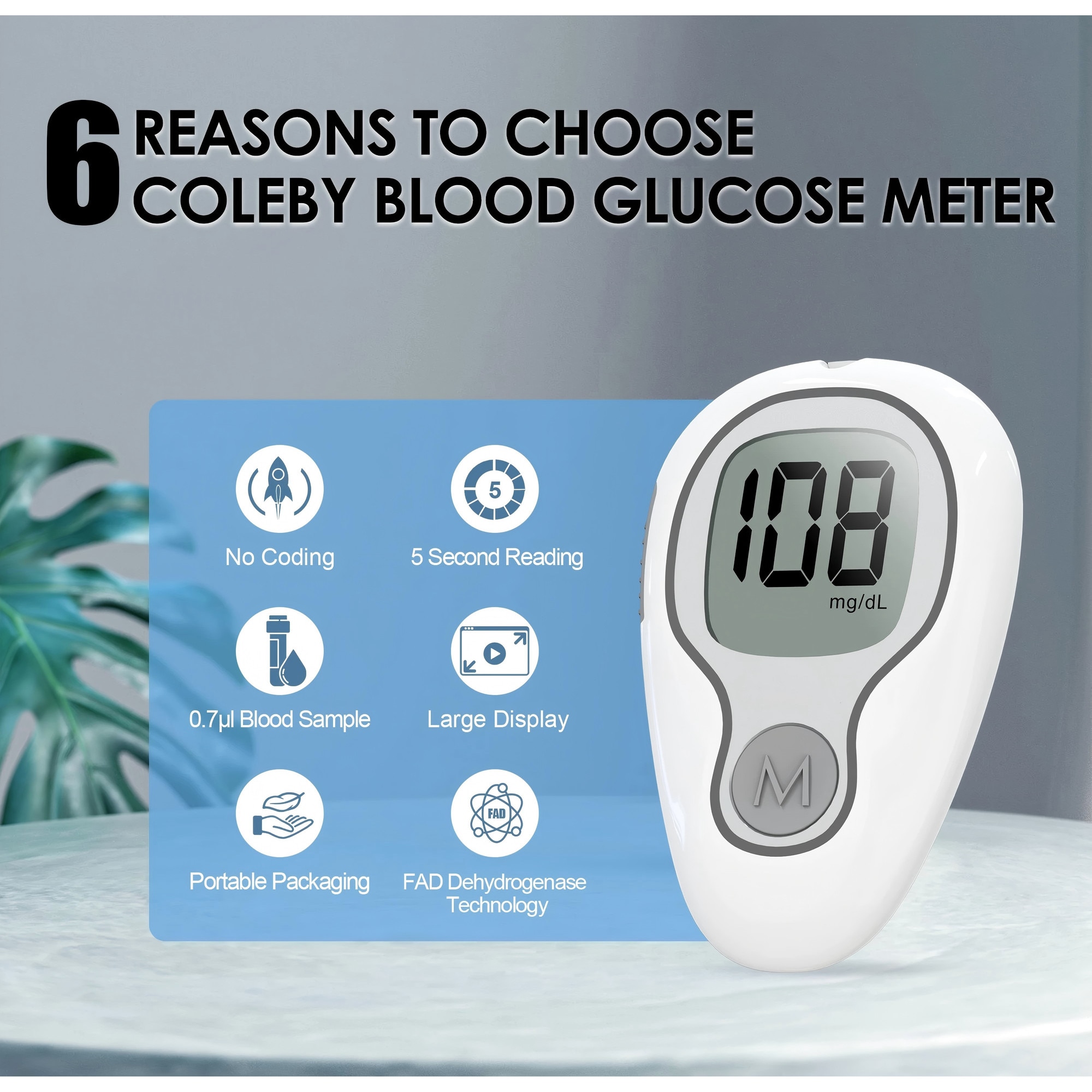 Glucometru portabil, PRESOMA®, pentru Monitorizarea Glicemiei ...