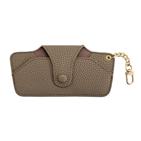Husa Ochelari Taupe cu Capa si Breloc • Geanta Compacta Pentru Ochelari ...