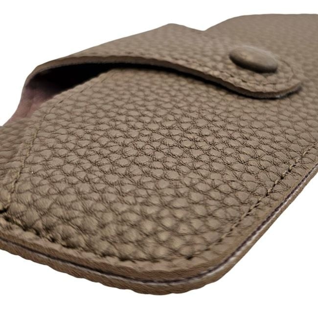 Husa Ochelari Taupe cu Capa si Breloc • Geanta Compacta Pentru Ochelari ...