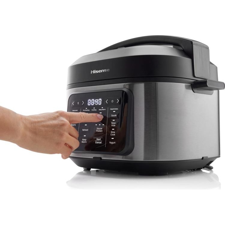 HISENSE HMC6SBK мултикукър, 6л, 1500W, 10 автоматични програми ...