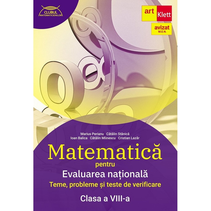 Matematica Pentru Evaluarea Nationala - Clasa 8 - Marius Perianu ...
