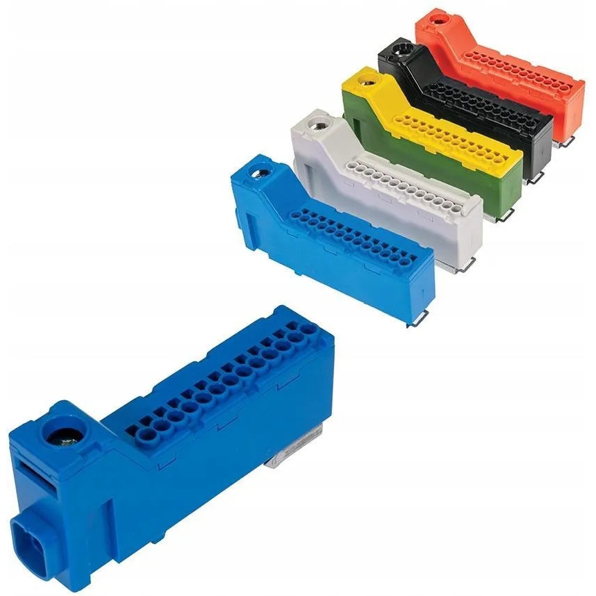 Clema Terminal de Distributie de Neutru, 14 Pini, 1 x 2, 5-25mm / 13 x ...