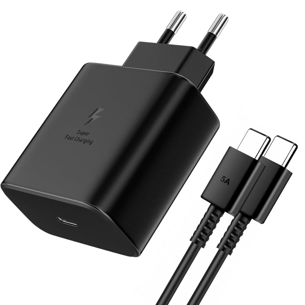 Incarcator Rapid 45W cu cablu Tip-C, pentru Samsung Galaxy S25 S24 S23 ...