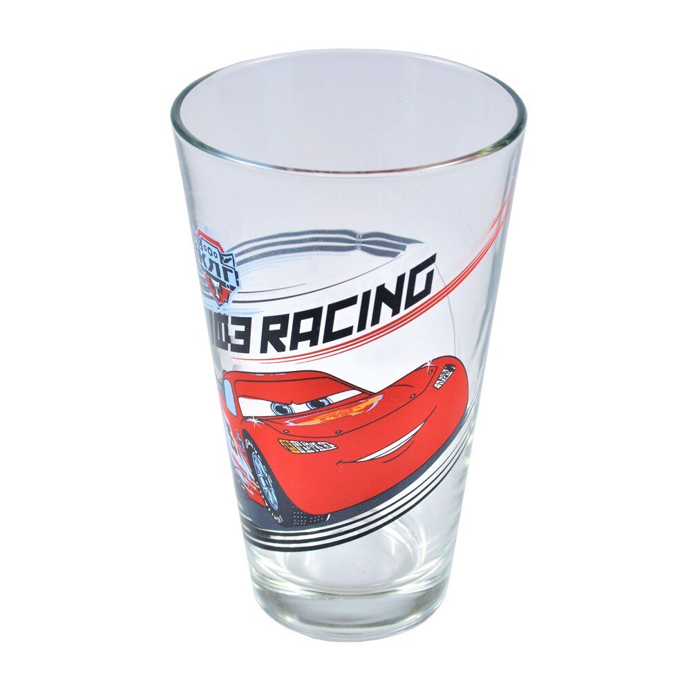 Set 2 pahare cu model desene animate Fulger McQueen, Cars, Disney ...