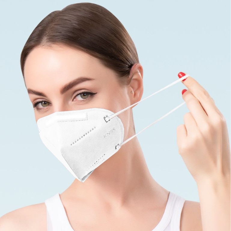10 masti de protectie FFP2, 5 straturi, KN95, FFP2, Bordo - eMAG.ro
